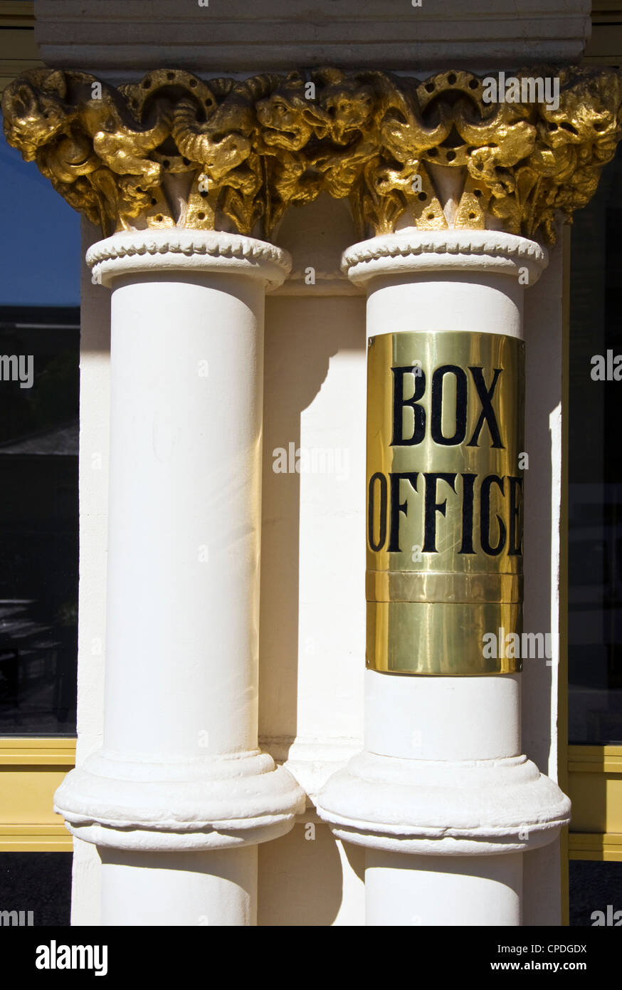 Box Office sign at New Theatre Royal Stock Photo - Alamy