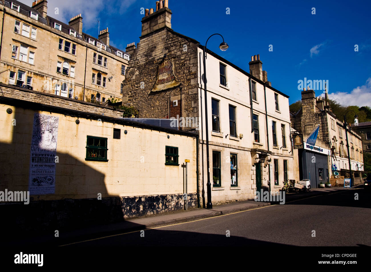 The Bell on Walcot Street in Bath Stock Photo - Alamy