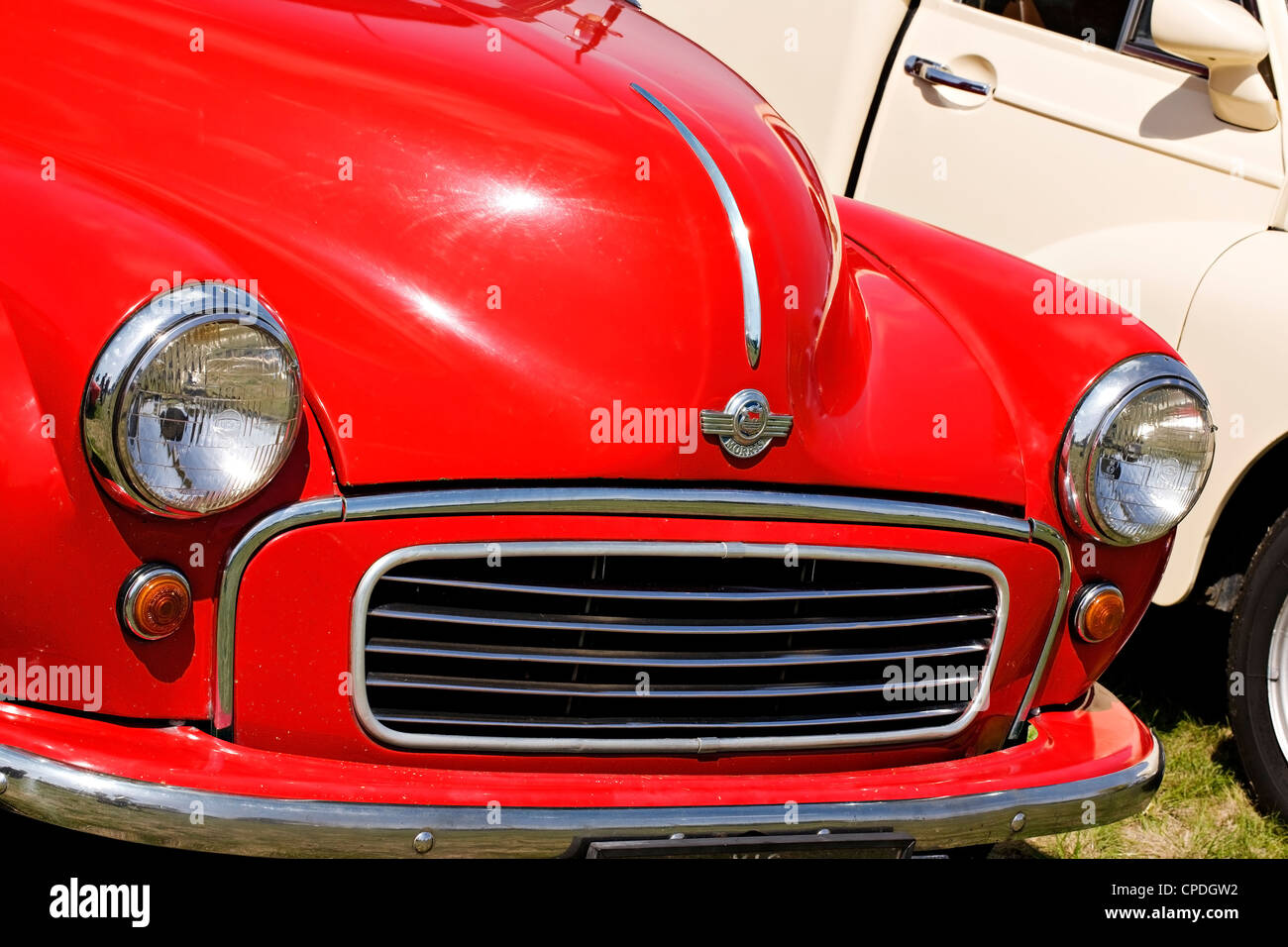 Clunes Australia / The front of a 1958 model Morris Utility car on ...