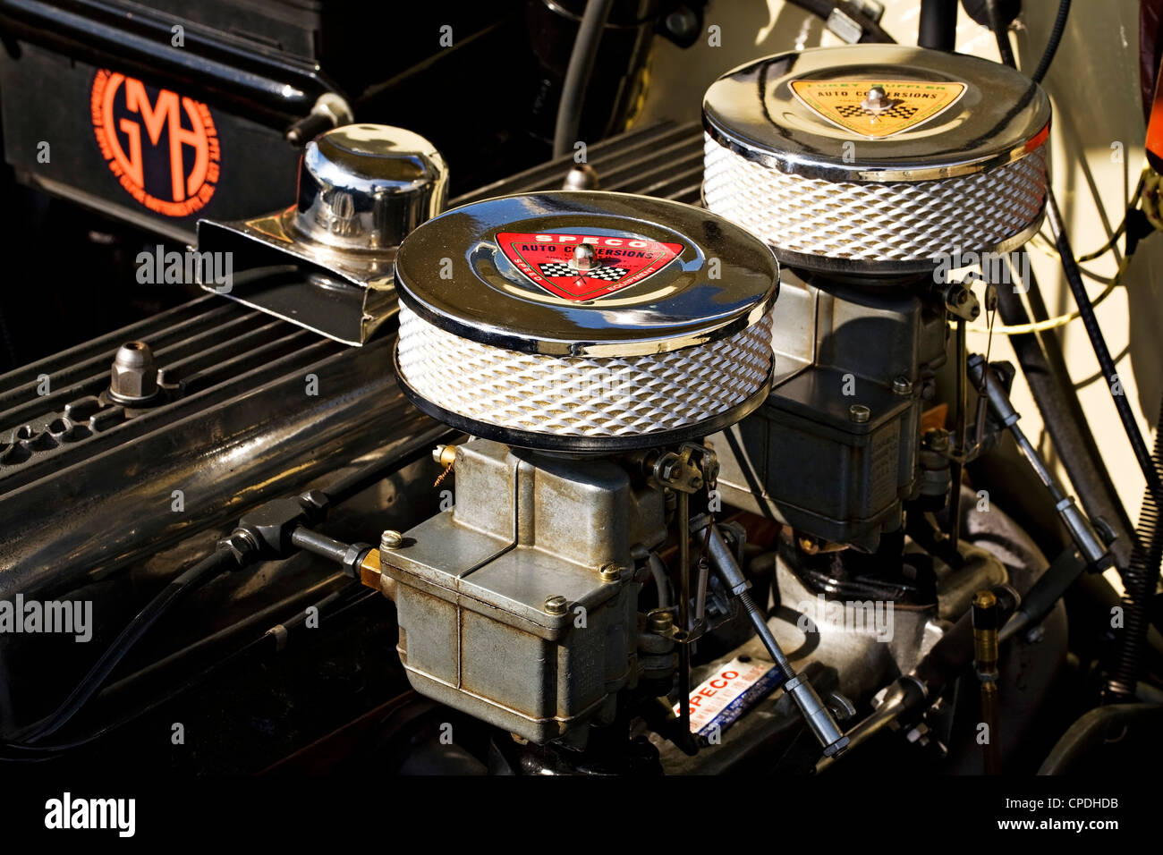 View of 1955 fj holden engine hi-res stock photography and images - Alamy