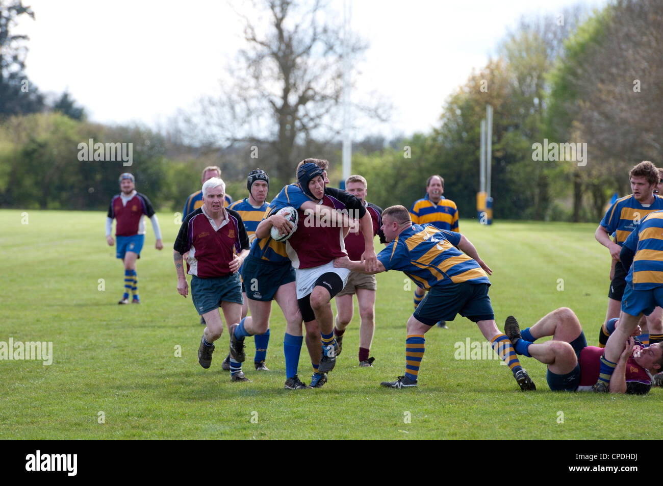 Rugby club level amateur match game hi-res stock photography and images ...