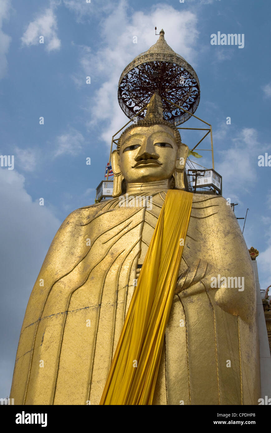 Buddhist temple standing buddha hi-res stock photography and images - Alamy