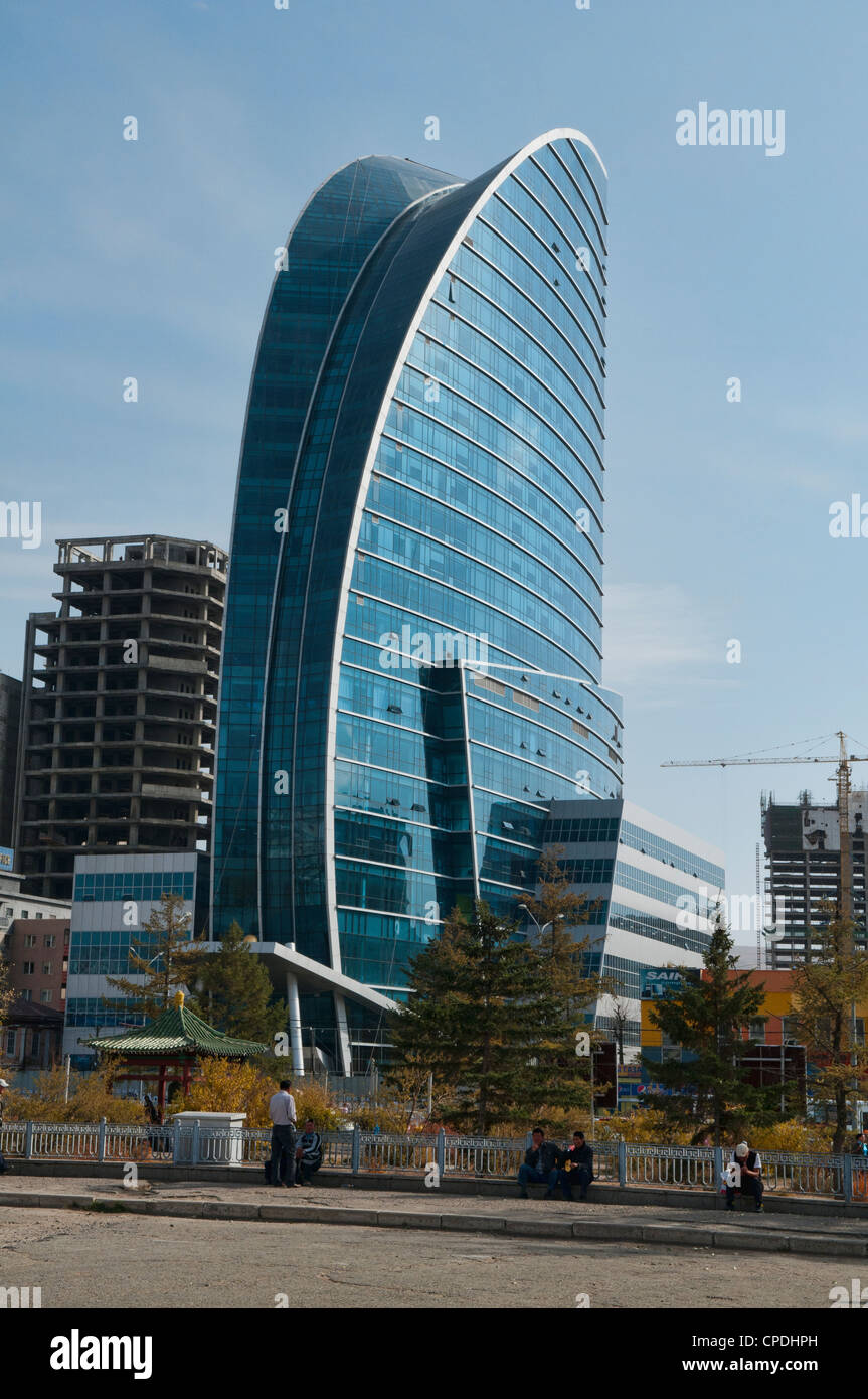 High rise office tower in ulan baatar hi-res stock photography and ...