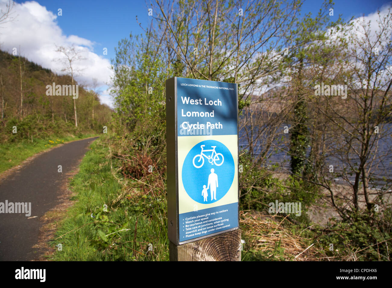 Cycle path scotland hi-res stock photography and images - Alamy