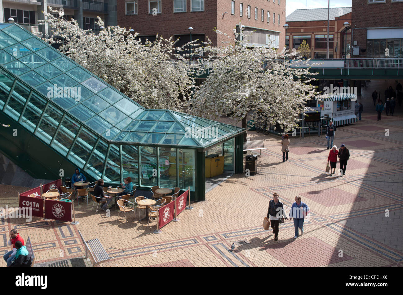 The Precinct, Coventry, UK Stock Photo - Alamy