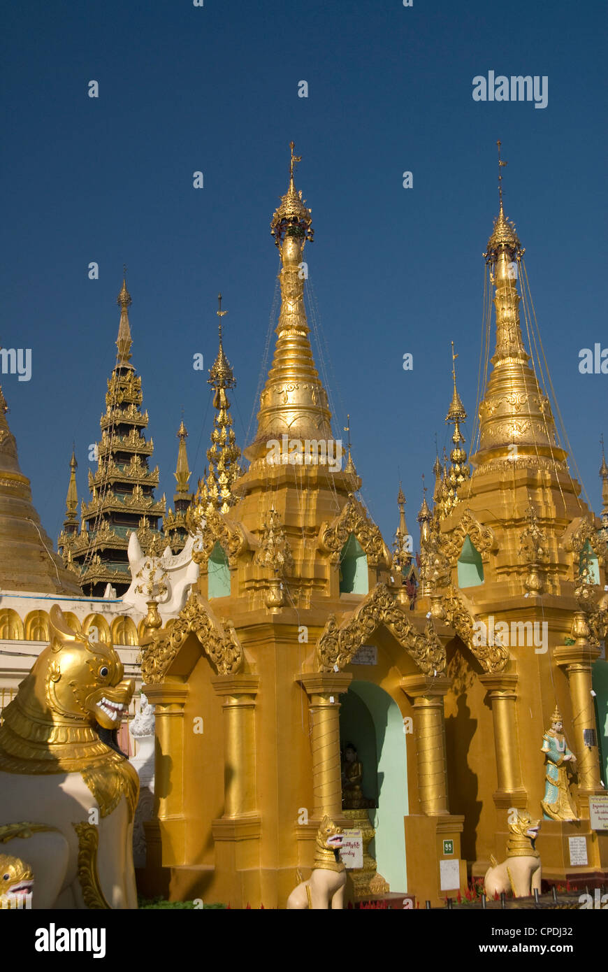 Shwedagon Pagoda, Yangon (Rangoon), Myanmar (Burma), Asia Stock Photo ...