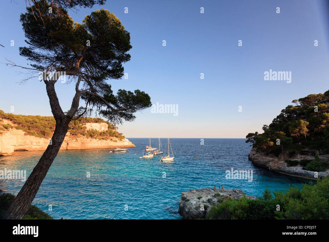 Menorca sea cala beach hi-res stock photography and images - Alamy