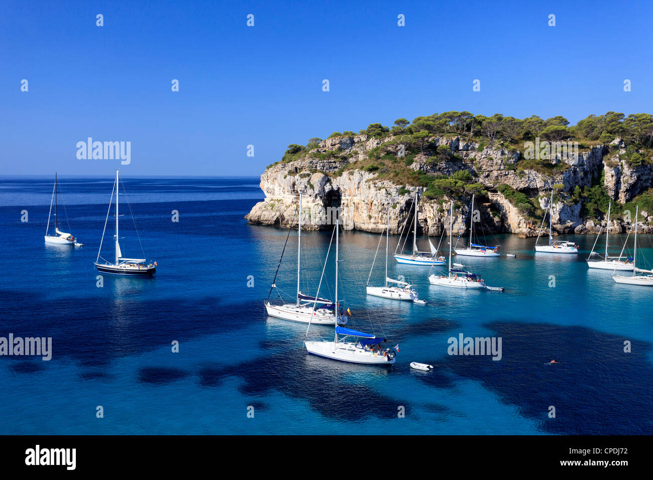 Cala macarella beach menorca spain hi-res stock photography and images ...