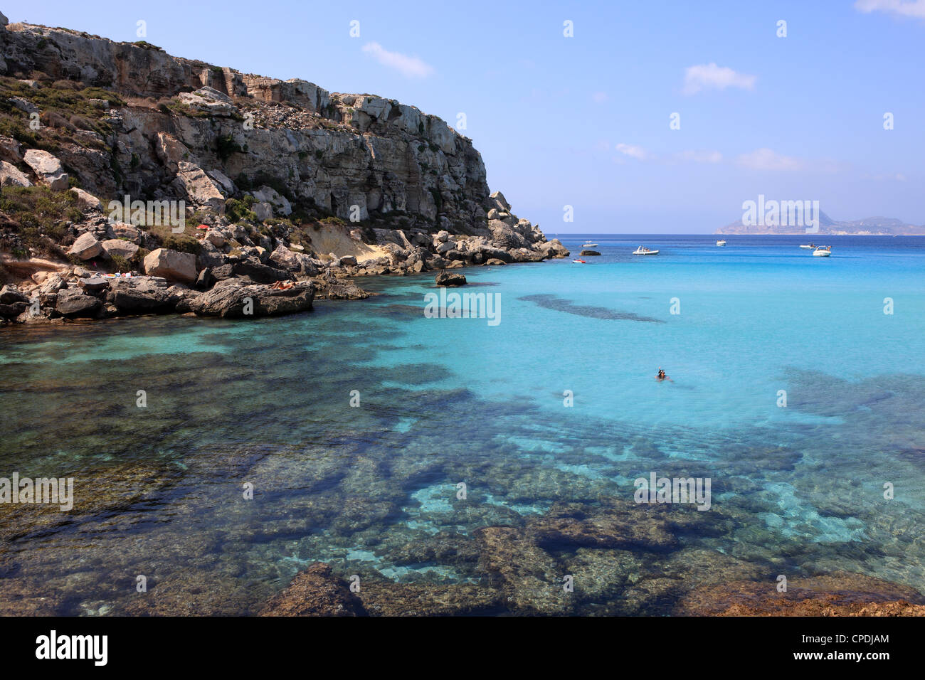 Cala rossa favignana hi-res stock photography and images - Alamy