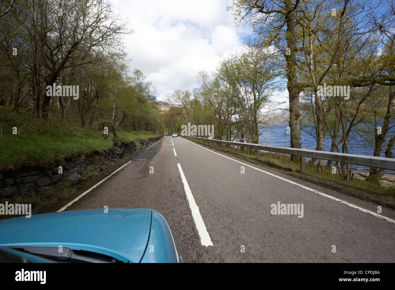 Driving around scotland hi-res stock photography and images - Alamy