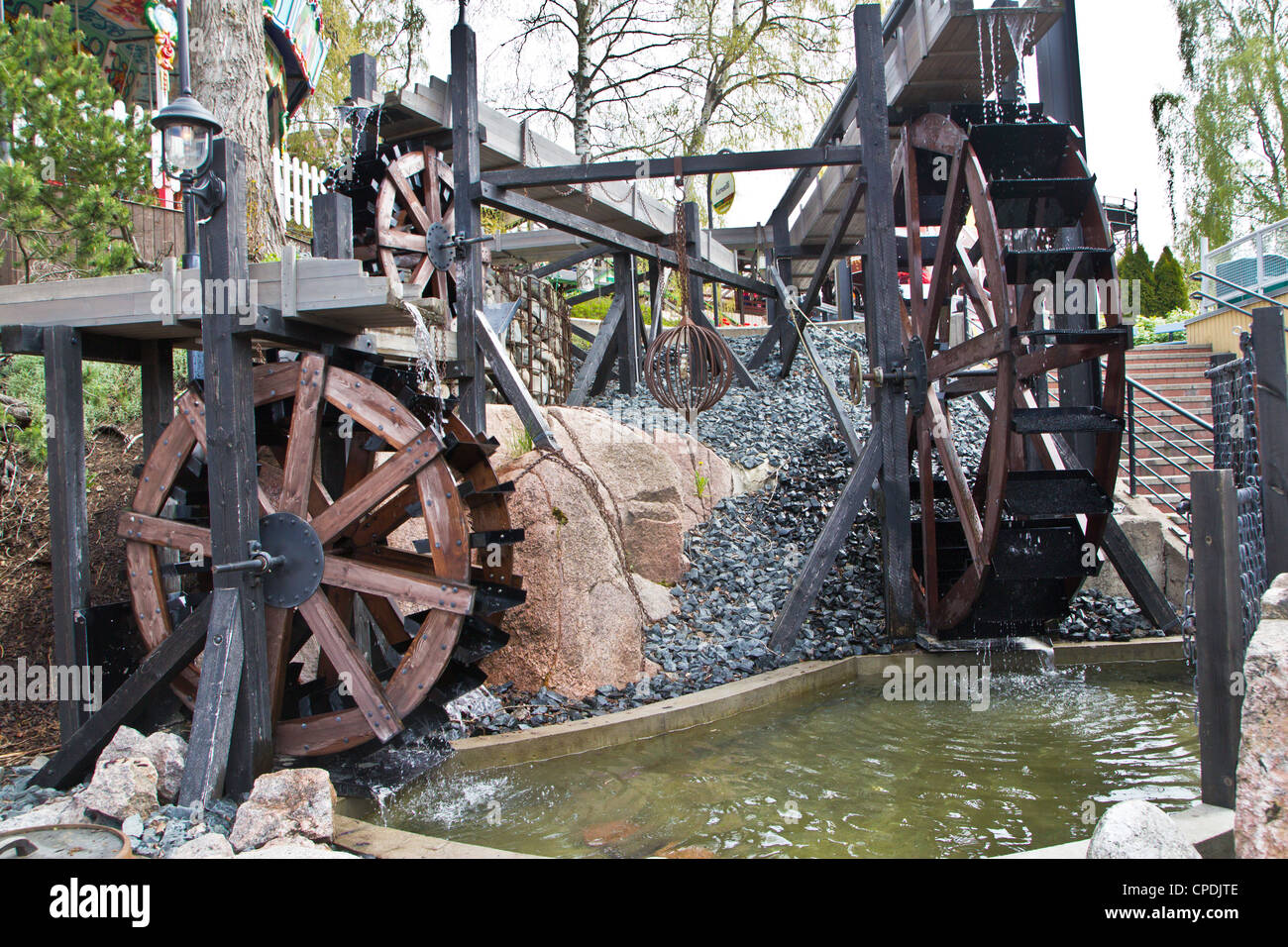 Water mill closeup hi-res stock photography and images - Alamy