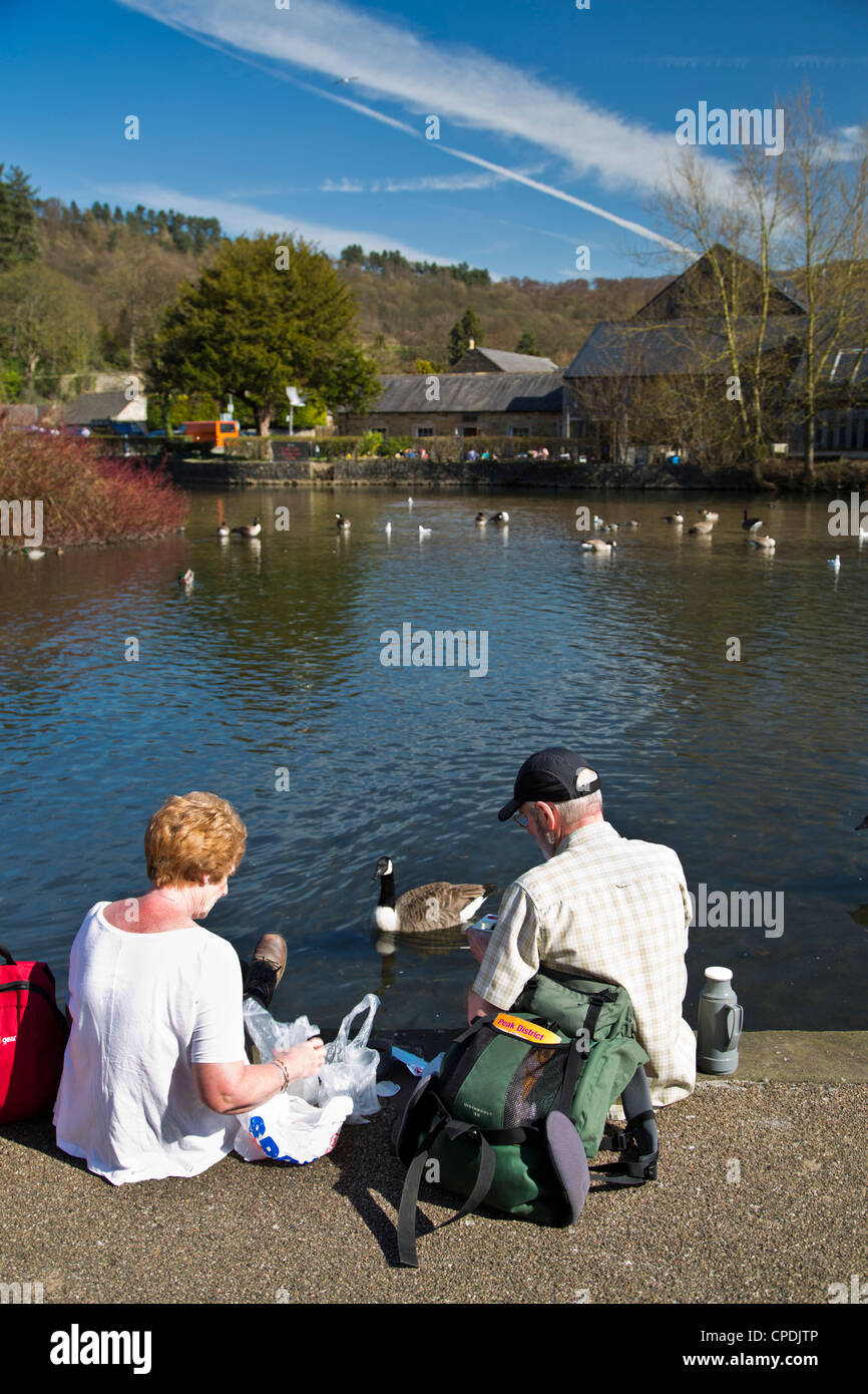 People Sitting Beside River High Resolution Stock Photography and ...