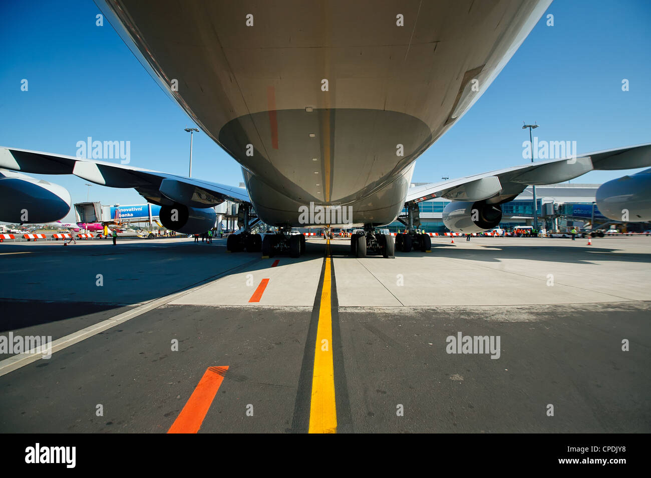 First-ever arrival largest commercial airplane Lufthansa's Airbus A380 ...