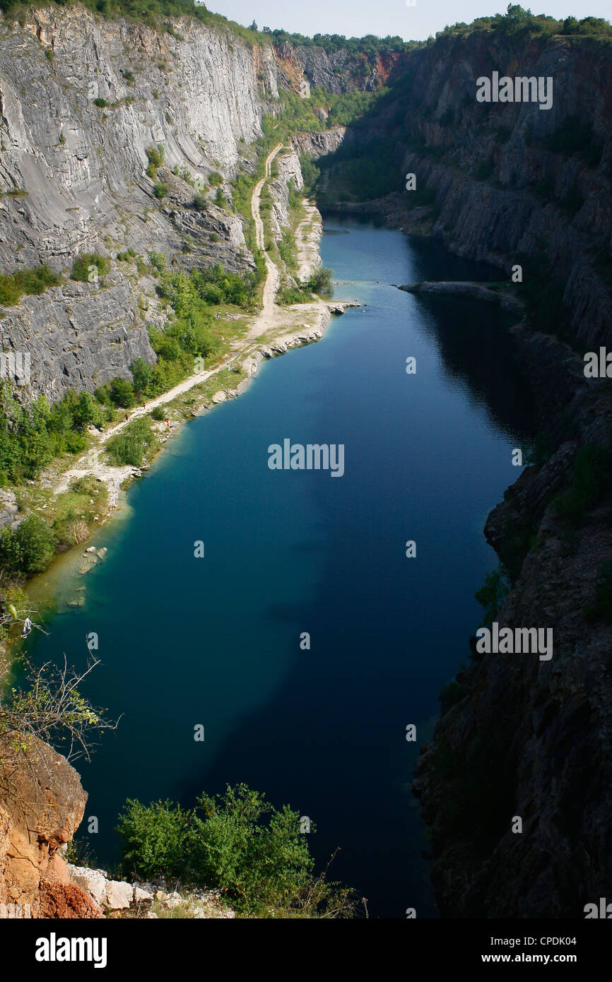 quarry, water, swimming in nature, lake (CTK Photo/Marketa Hofmanova ...
