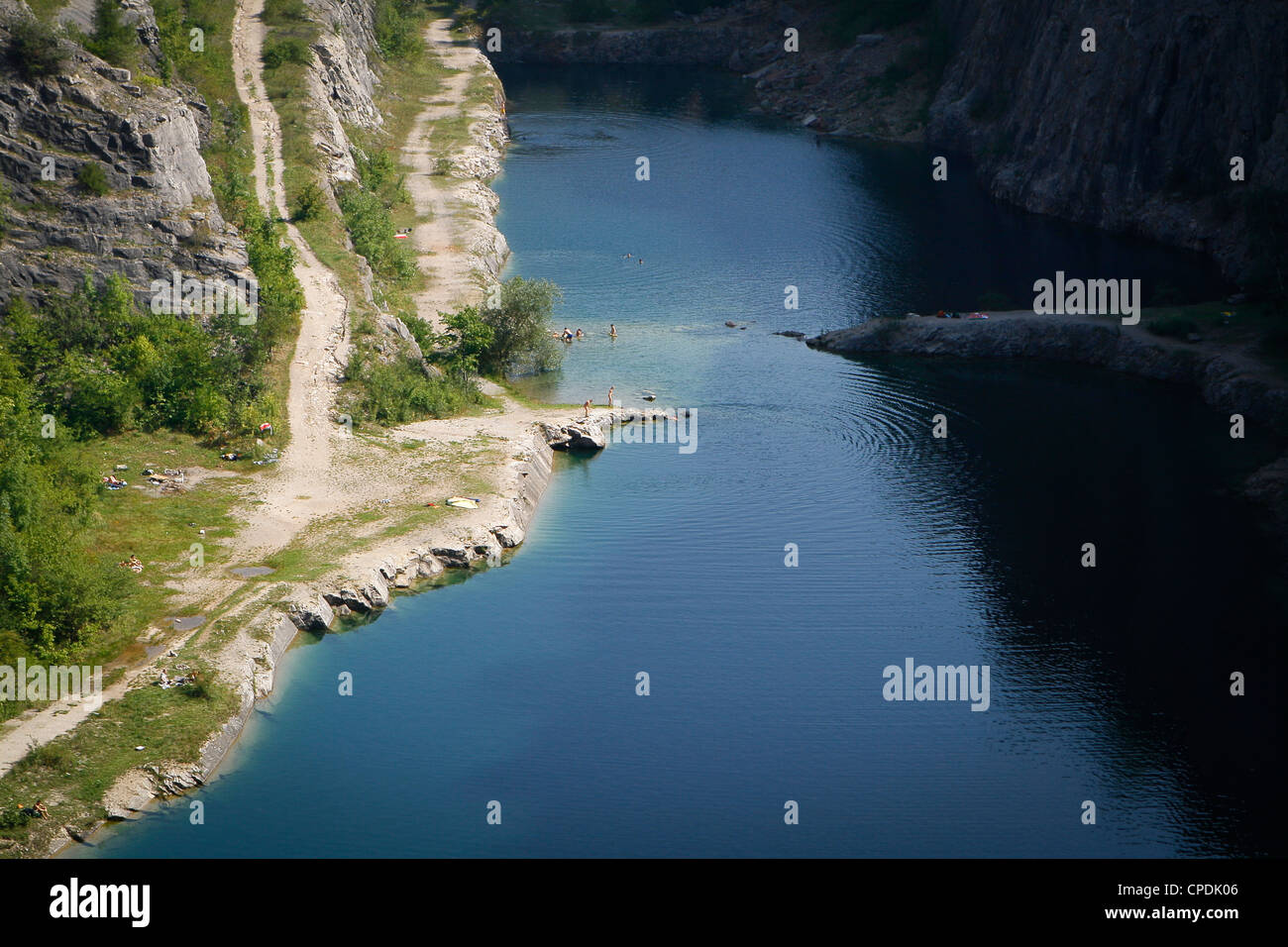 quarry, water, swimming in nature, lake (CTK Photo/Marketa Hofmanova ...