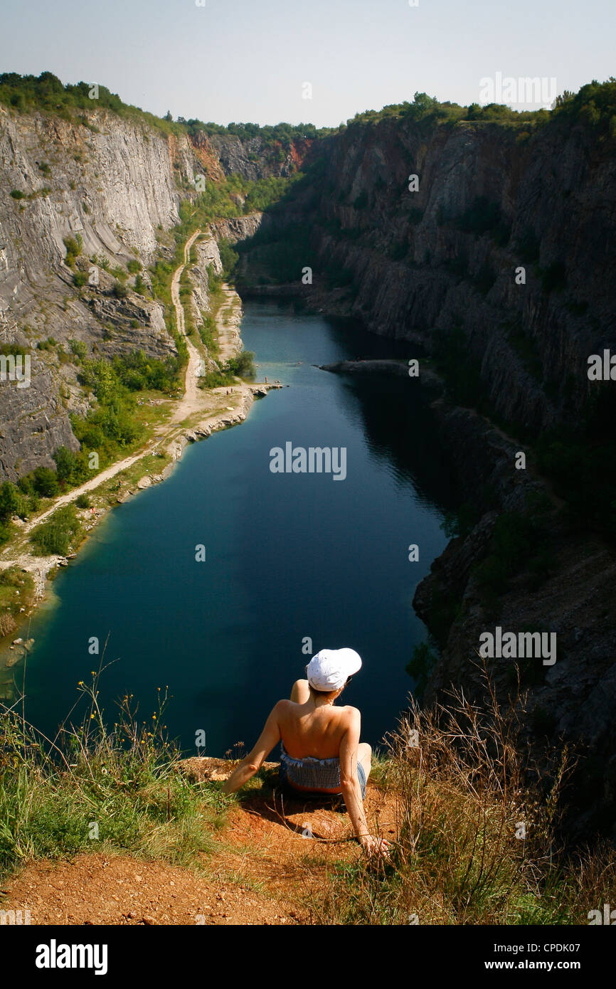 quarry, water, swimming in nature, lake (CTK Photo/Marketa Hofmanova ...
