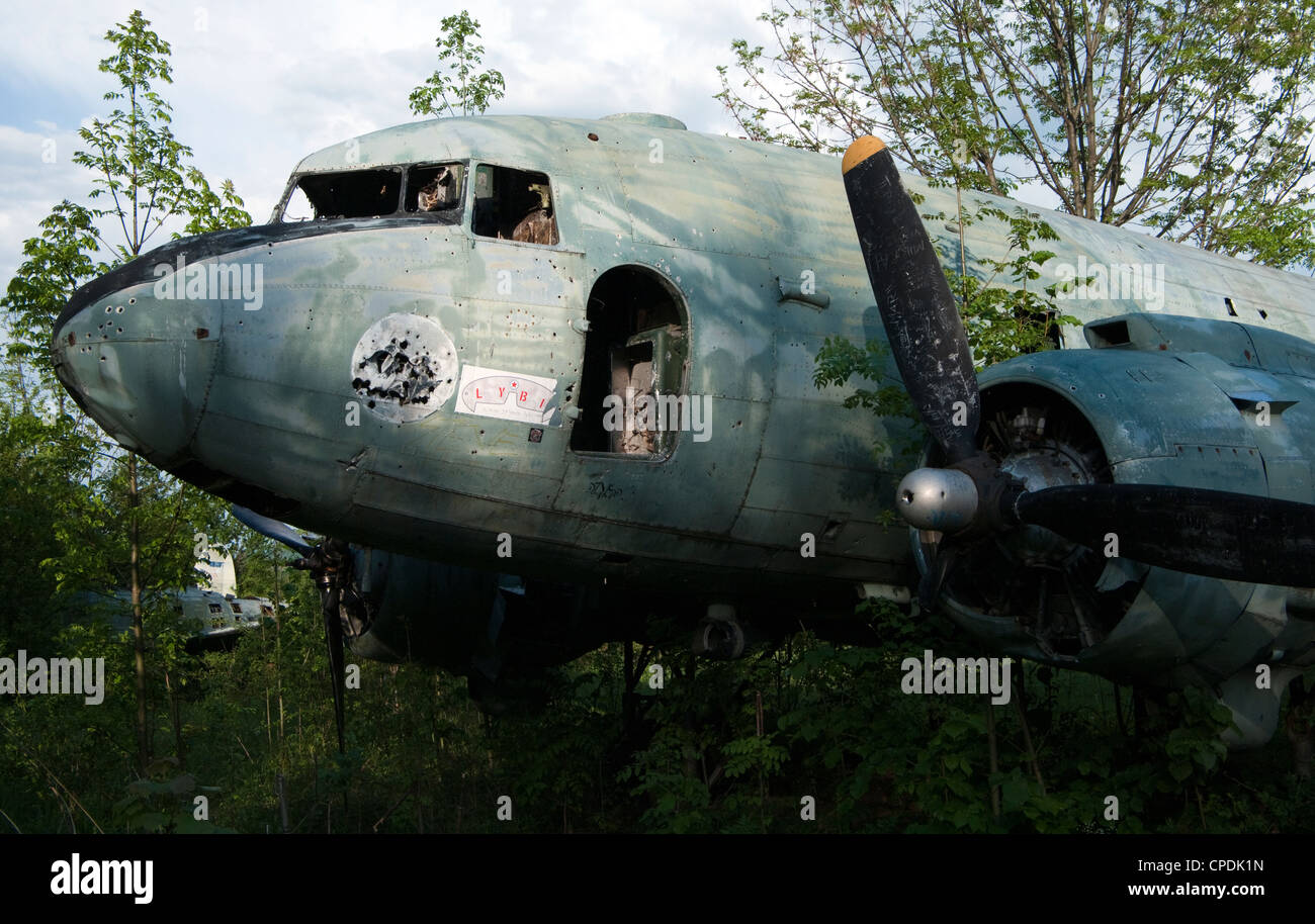 Zeljava Underground Airbase - LYBI at the border region of Bosnia and ...