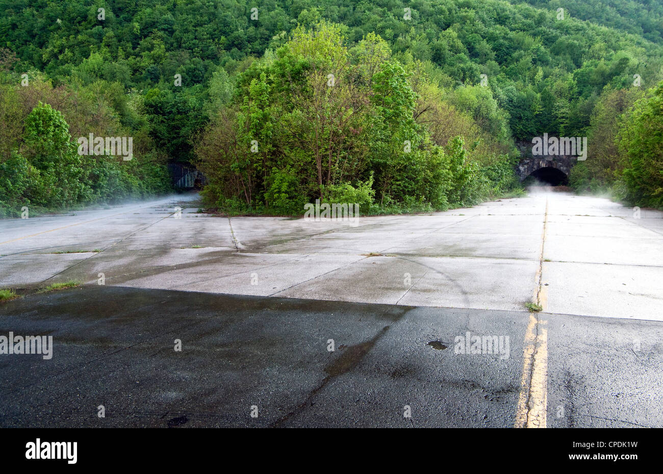 Zeljava Underground Airbase - LYBI at the border region of Bosnia and ...