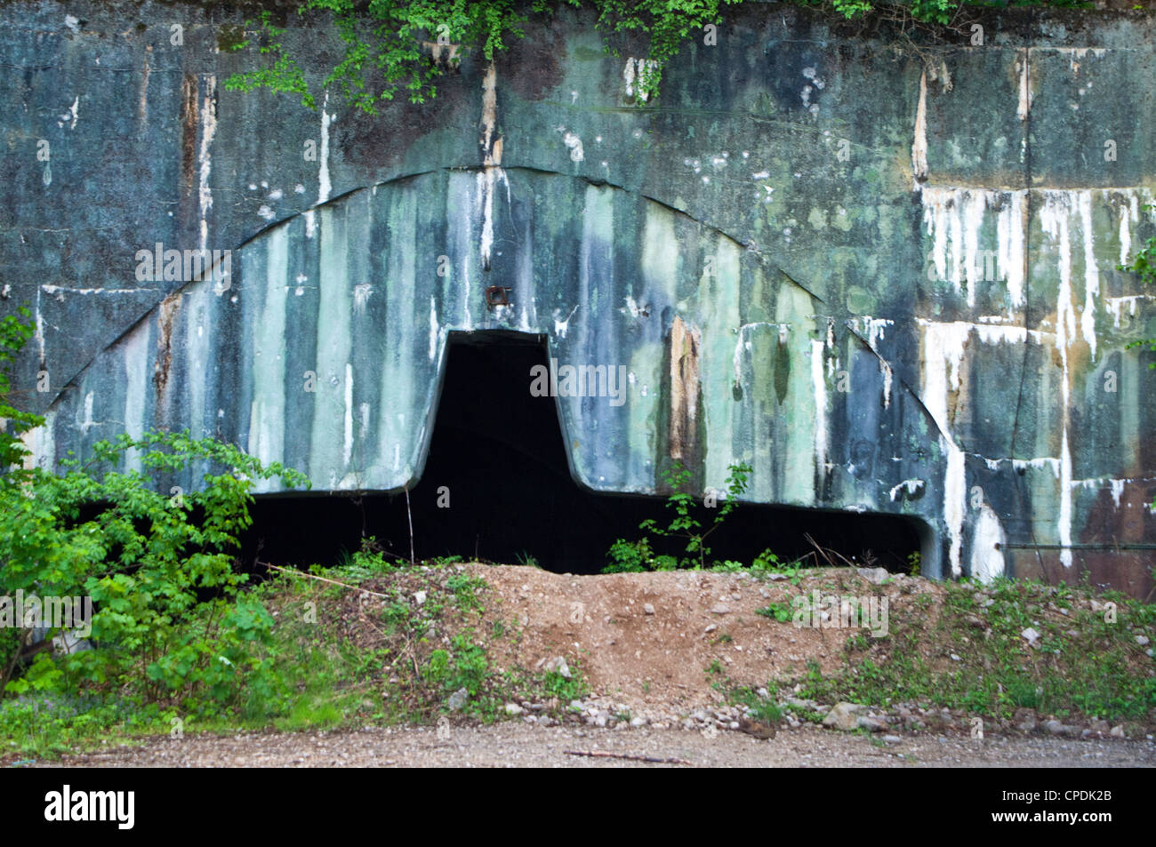 Zeljava Underground Airbase - LYBI at the border region of Bosnia and ...