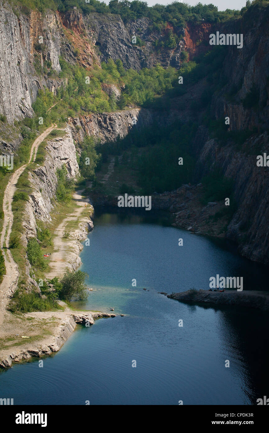 quarry, water, swimming in nature, lake (CTK Photo/Marketa Hofmanova ...