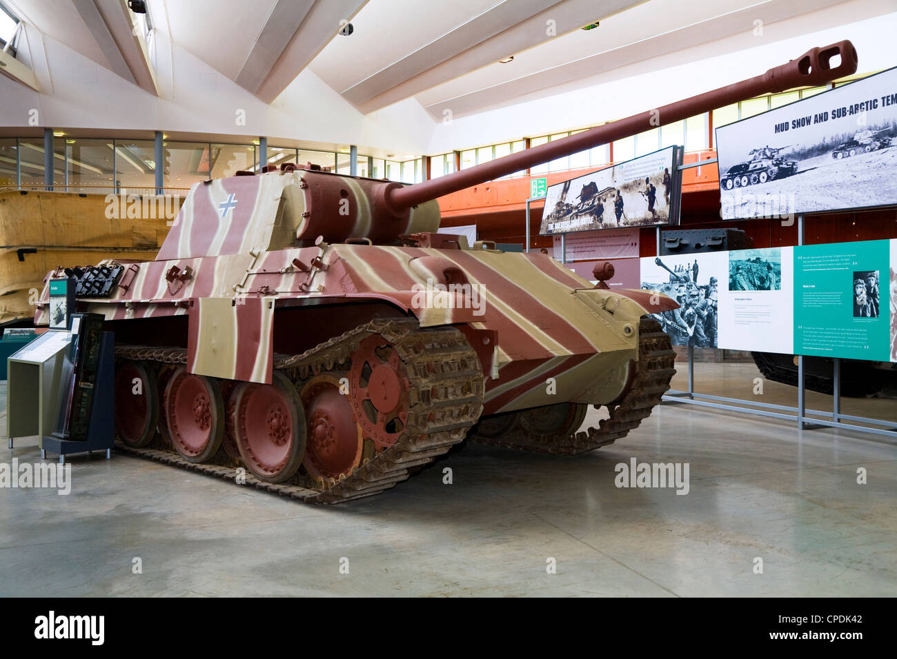 Panther tank inside hi-res stock photography and images - Alamy