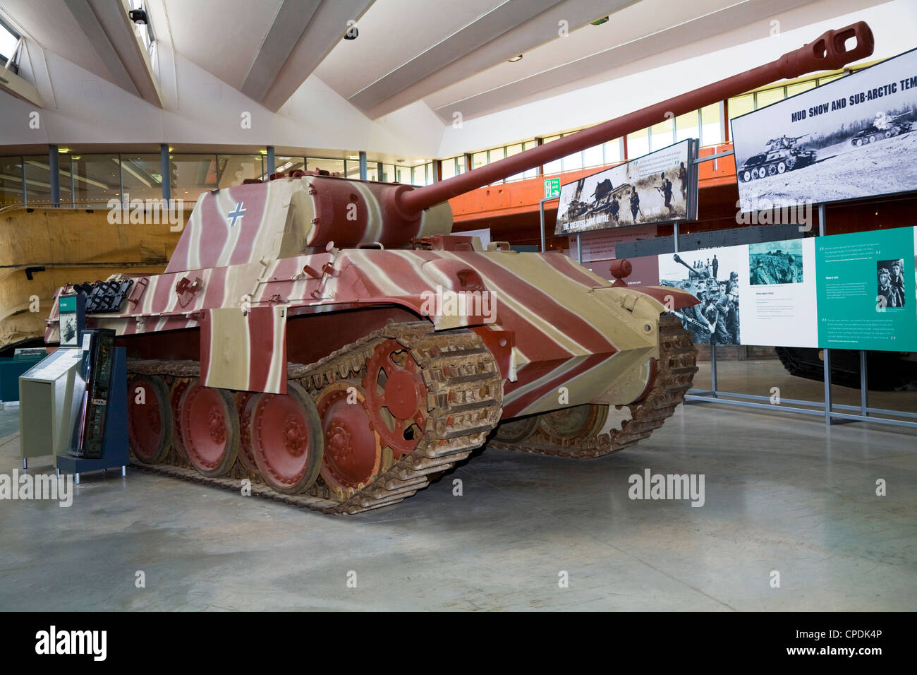 Panther tank inside hi-res stock photography and images - Alamy