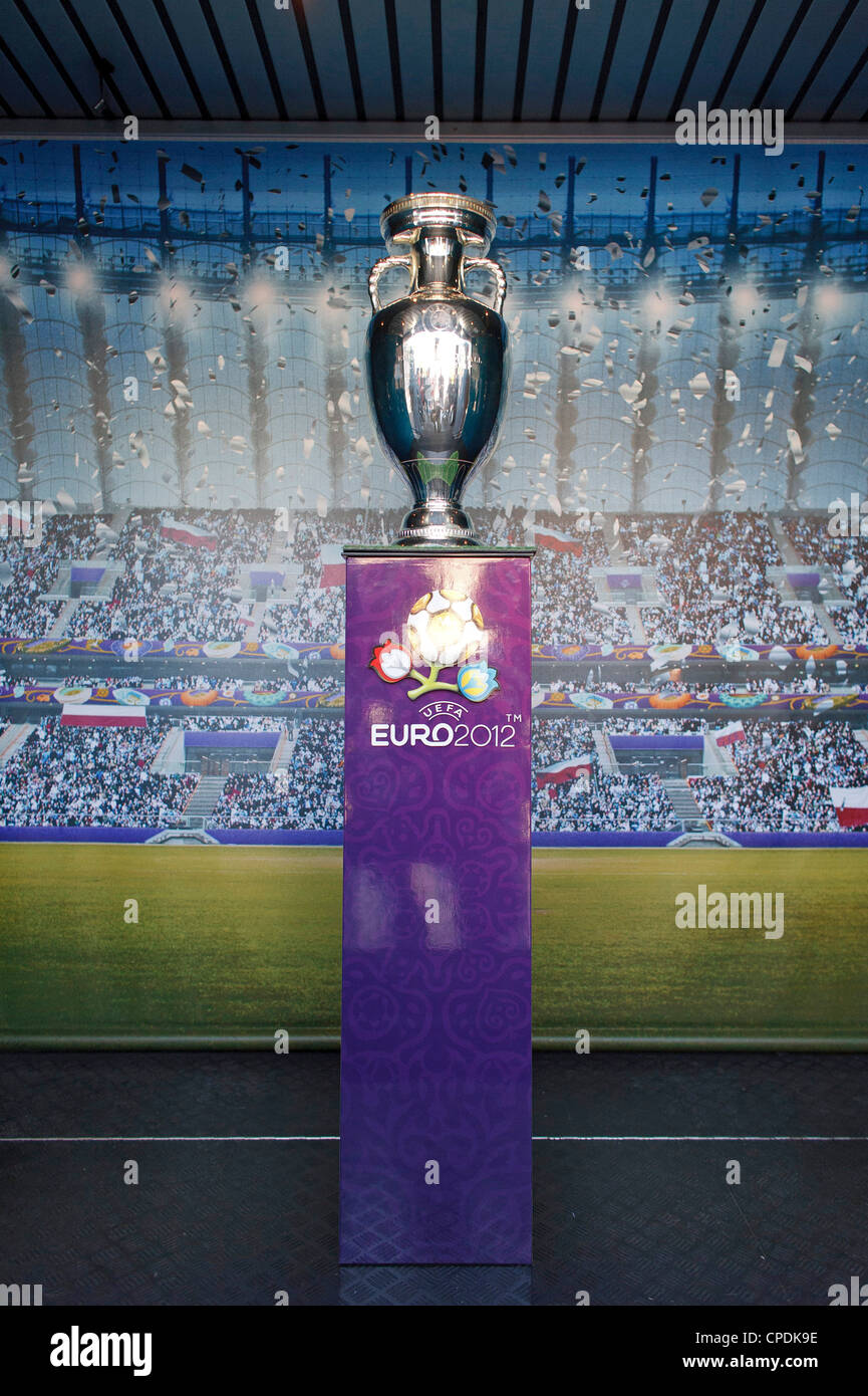 Trophy of EURO 2012 in Krakow, Poland, May 9, 2012. (CTK Photo/Michal ...