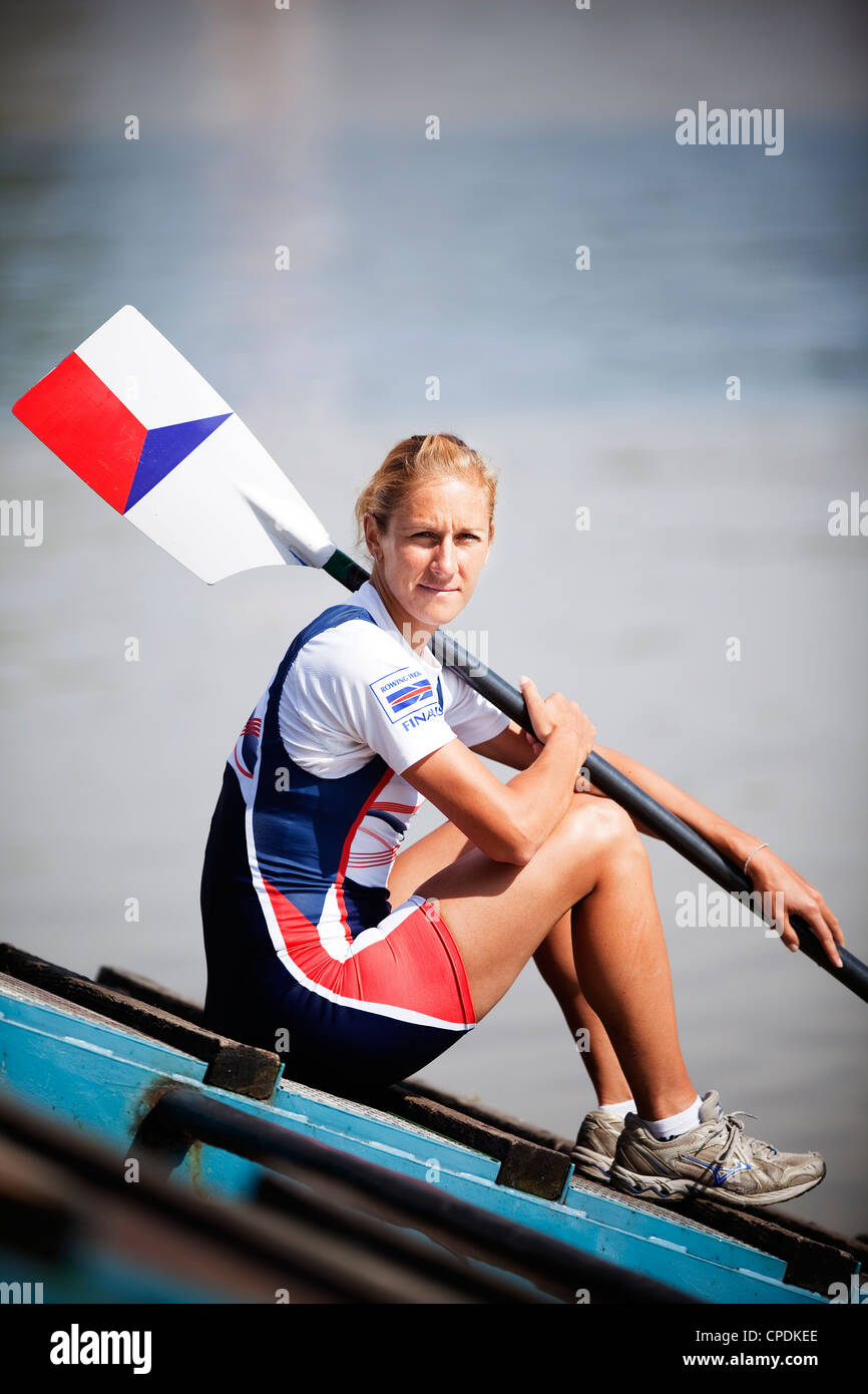 Miroslava Knapkova Czech rower World Champion from Single Sculls Lake ...