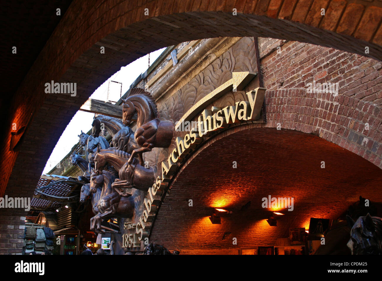 Camden stables market horses hi-res stock photography and images - Alamy