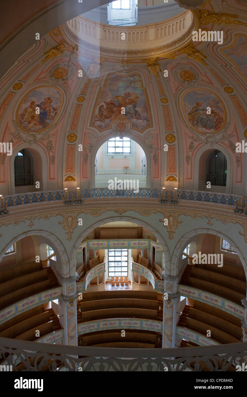 Frauenkirche dresden interior hi-res stock photography and images - Alamy