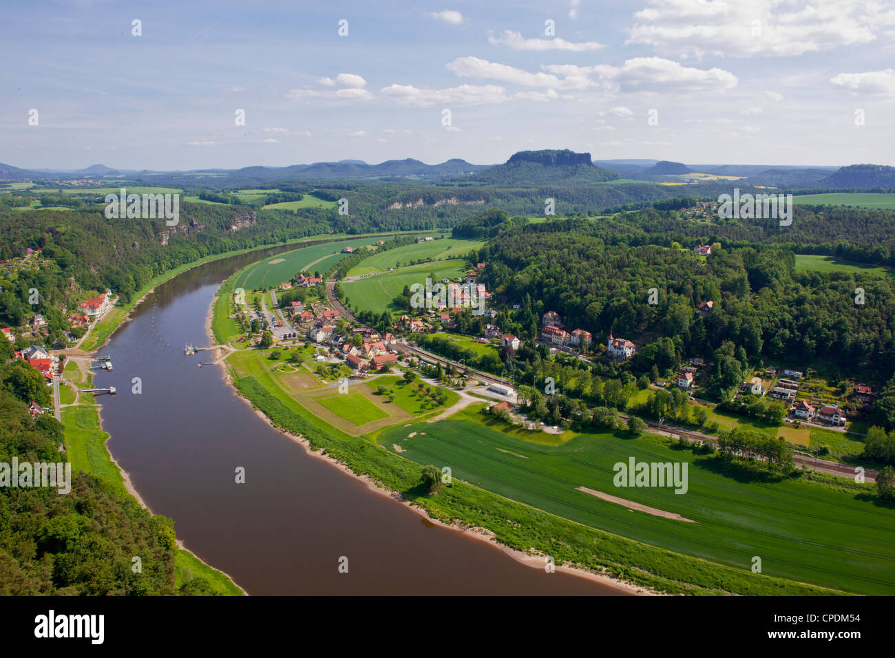 Geography travel germany landscapes elbe hi-res stock photography and ...