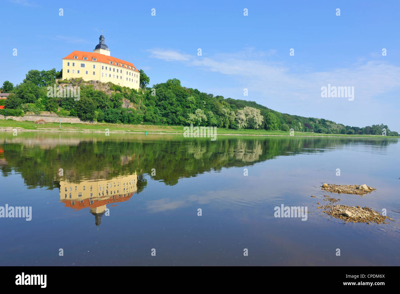 Elbe river castle hi-res stock photography and images - Alamy