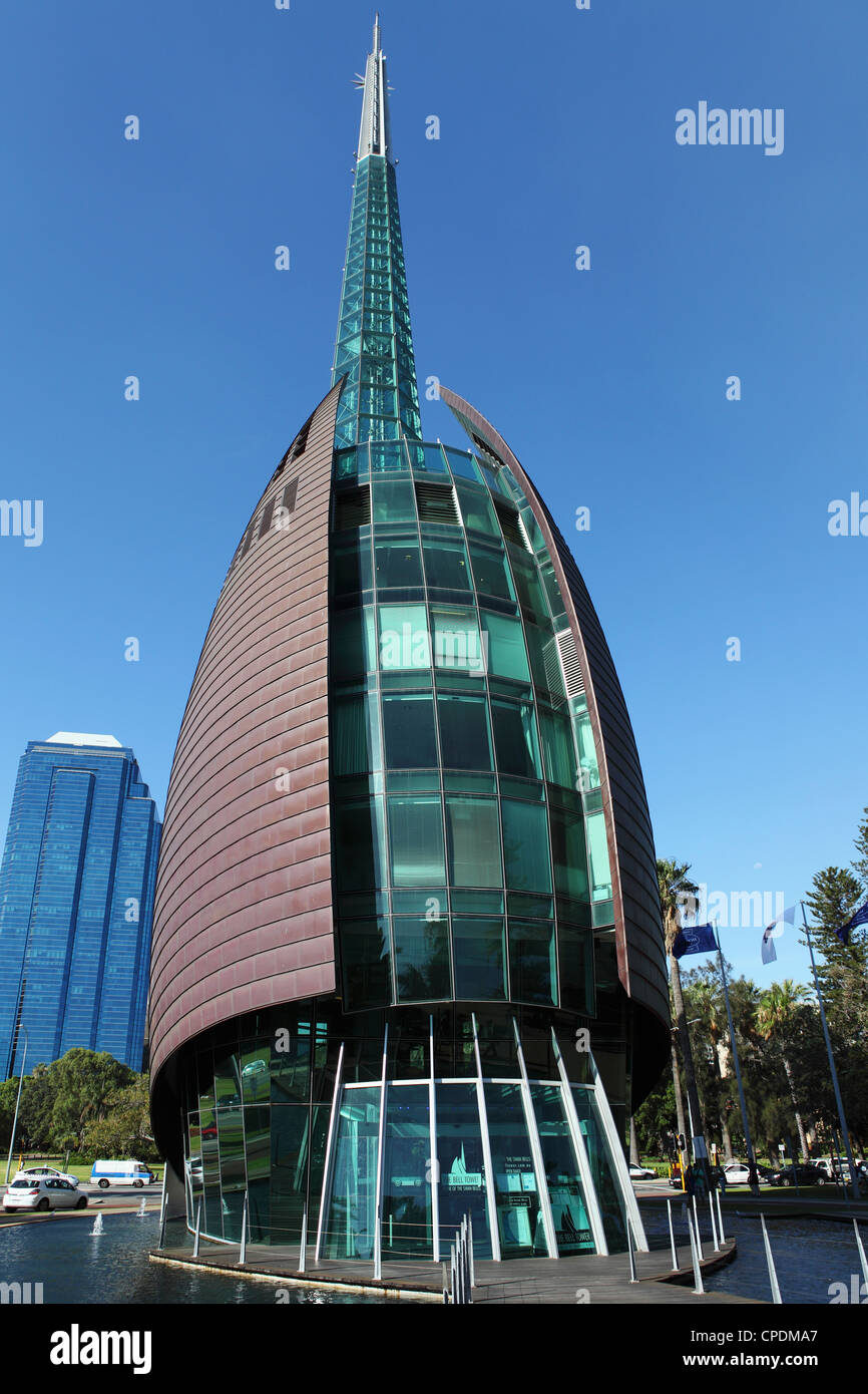 The Bell Tower, home of the Swan Bells, Riverside Drive, Perth, Western ...