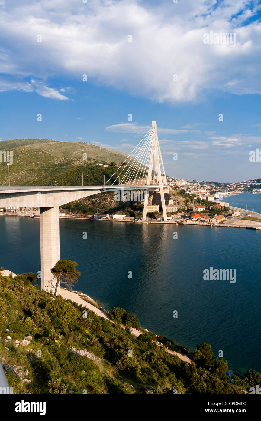 Franjo Tudman bridge, Dubrovnik, Croatia Stock Photo - Alamy