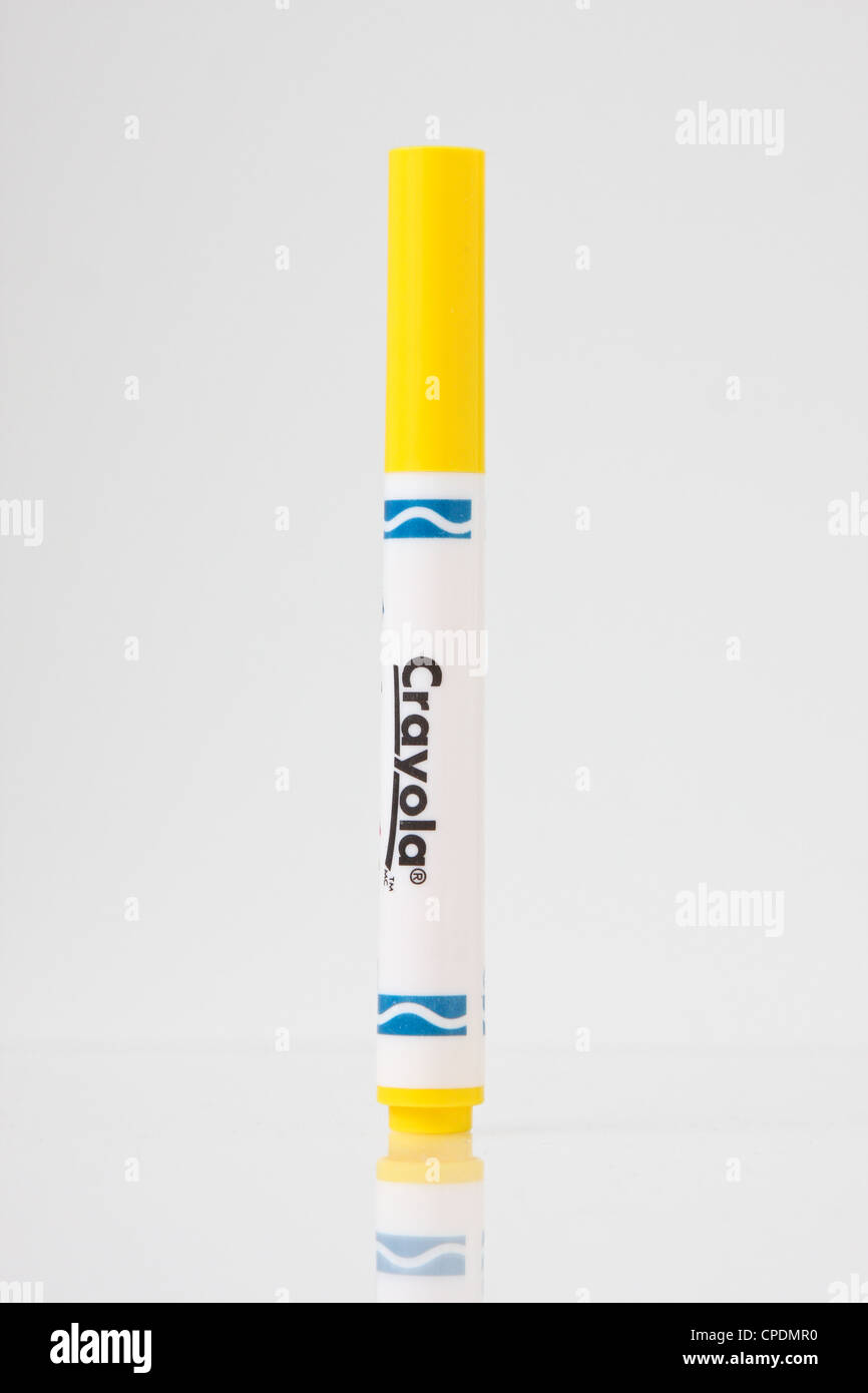 Yellow Crayola Marker