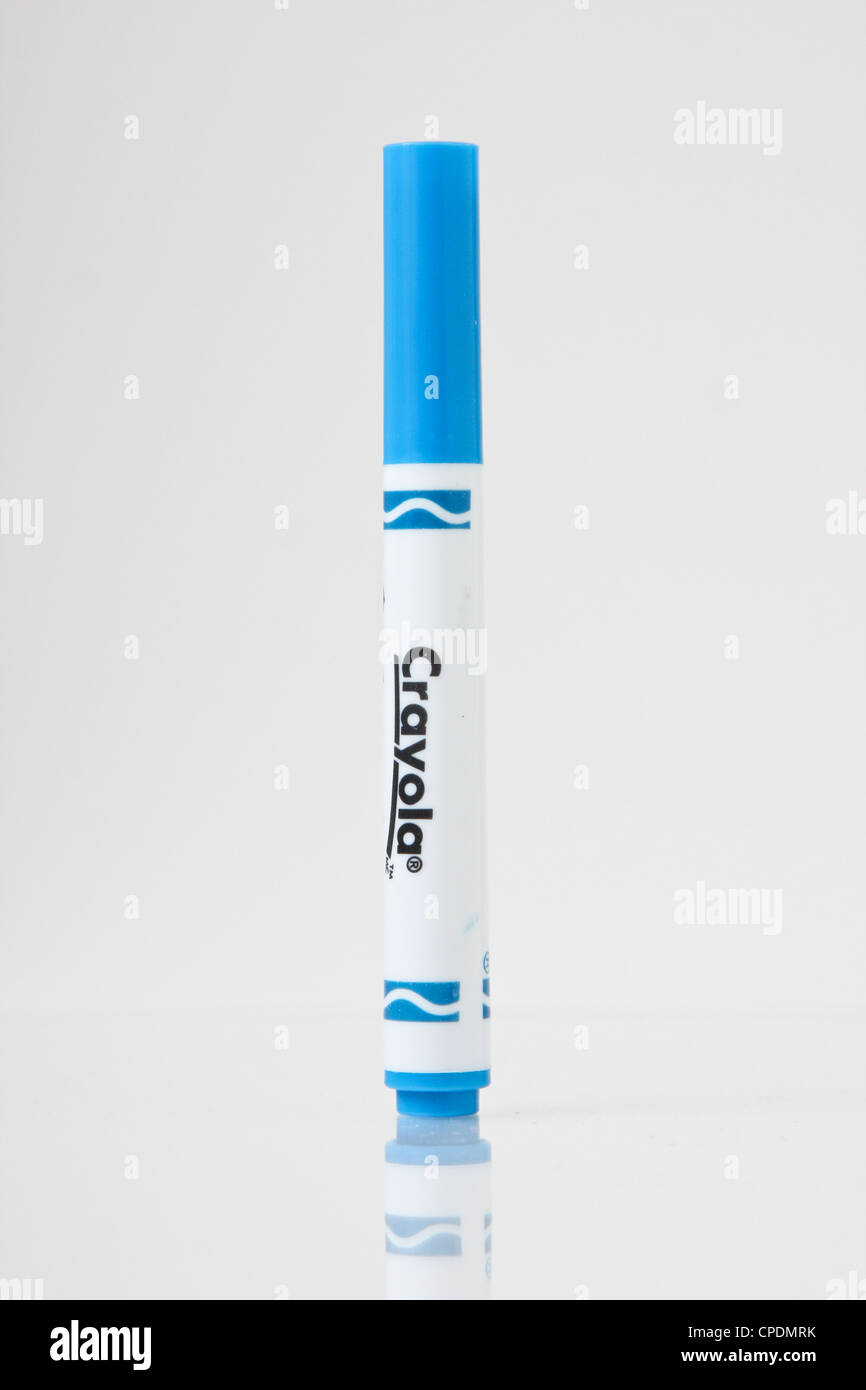 blue Crayola water marker Stock Photo - Alamy blue Crayola water marker Stock Photo - Alamy