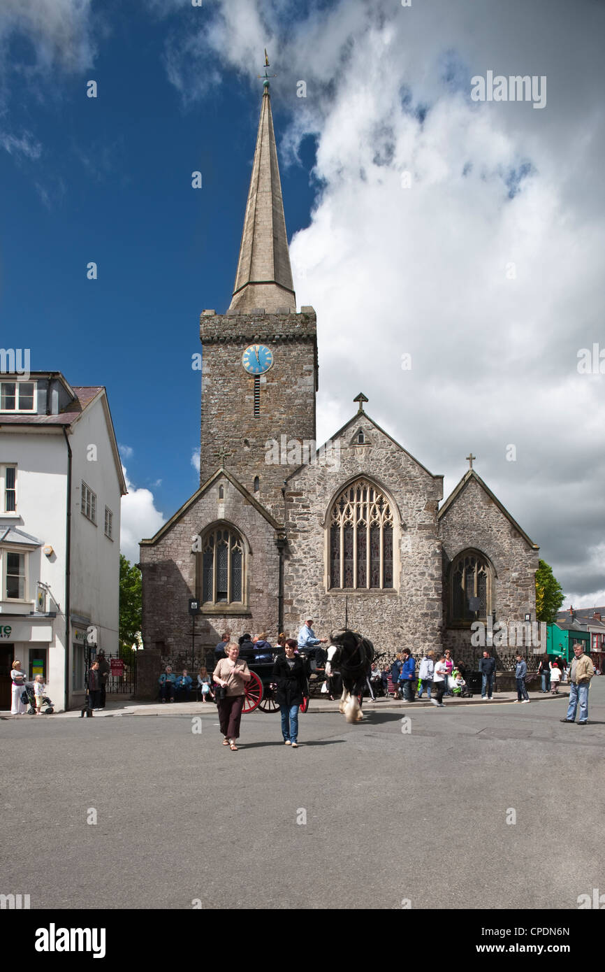St. Mary's Church, Tenby, Pembrokeshire, Wales, United Kingdom, Europe ...