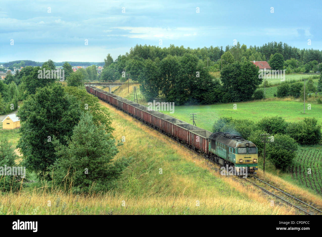 Diesel hauled train hi-res stock photography and images - Alamy