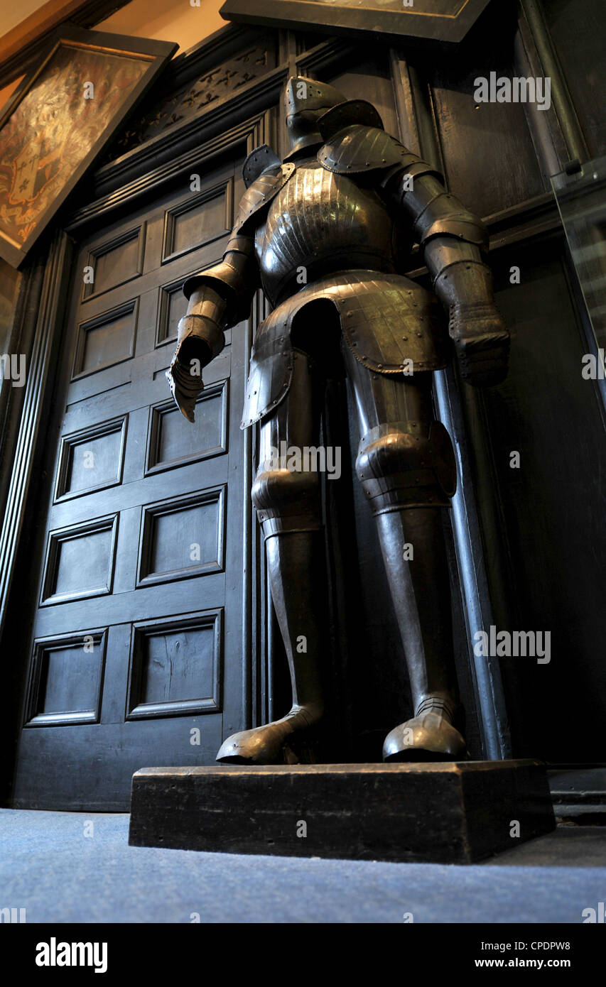 medieval suit of armor, British low angle Stock Photo - Alamy