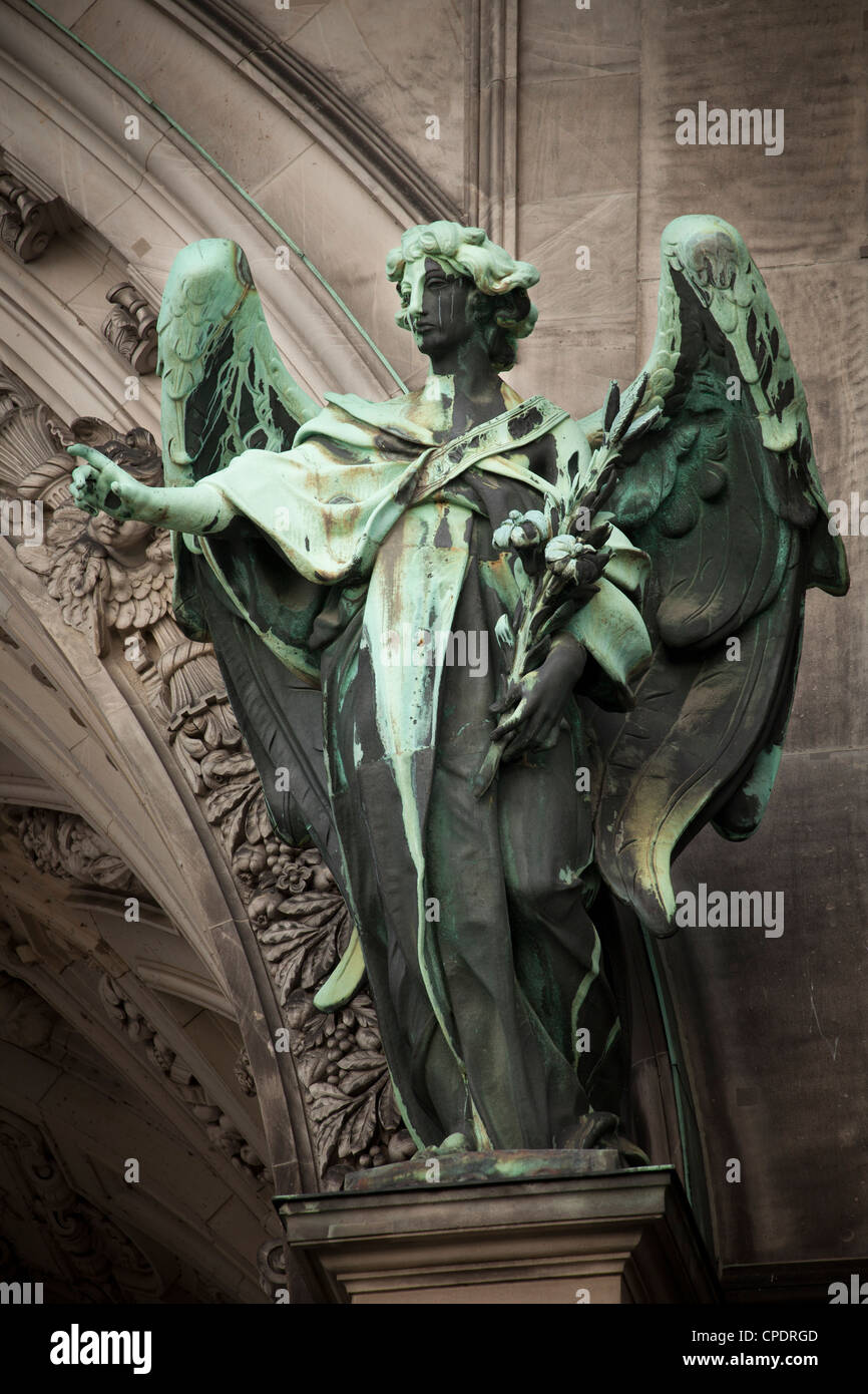 Angel at the Berlin Cathedral. Berlin, Germany Stock Photo - Alamy