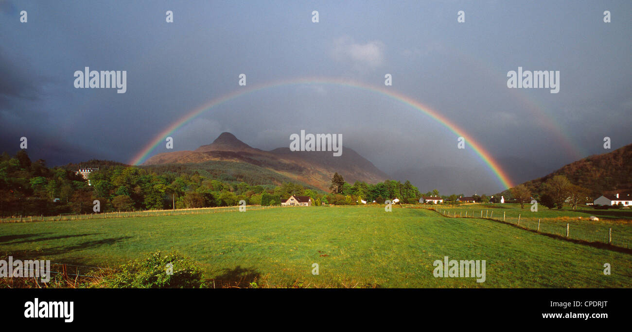 Rainbow Scotland Landscape Argyll High Resolution Stock Photography and ...