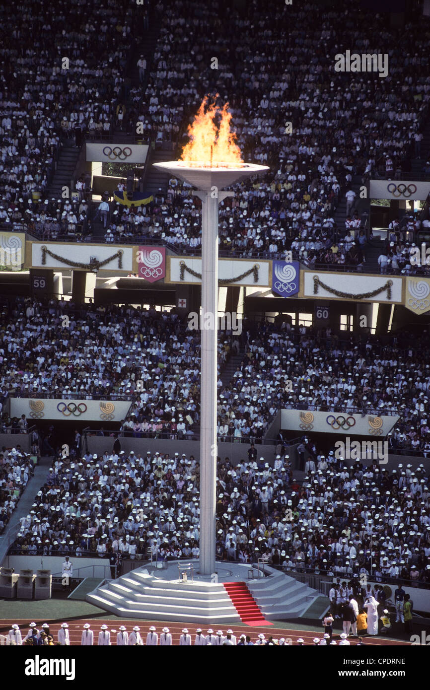 Seoul 1988 Olympics Opening Ceremony Doves Clipart