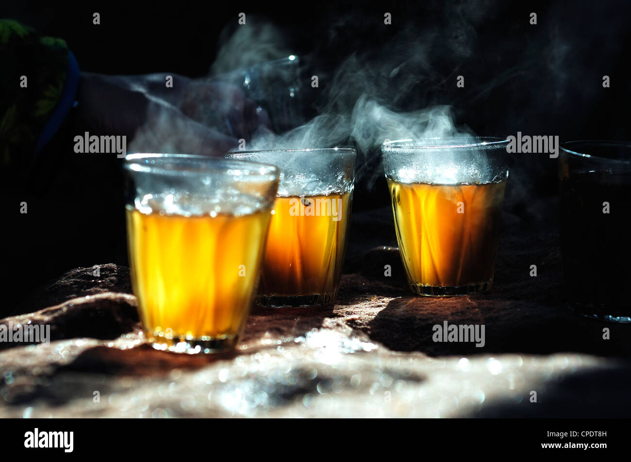 Glass with steam hi-res stock photography and images - Alamy