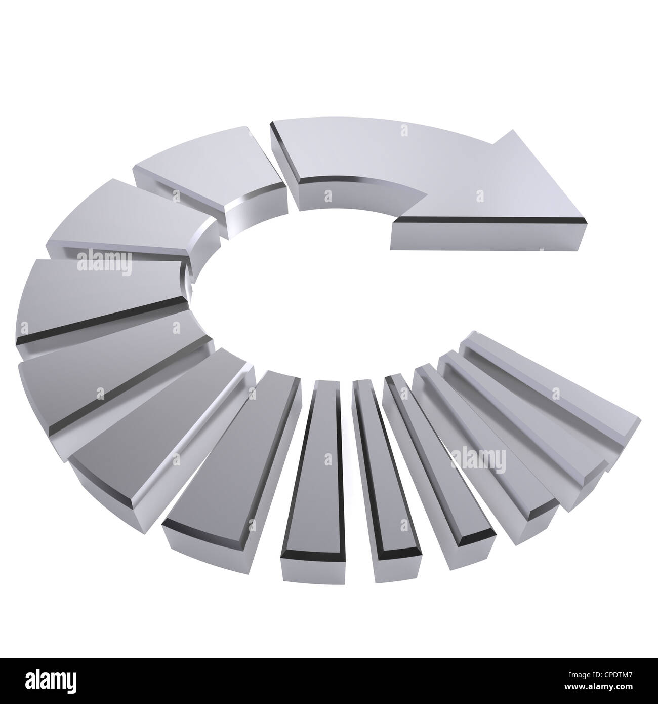 Circular arrow hi-res stock photography and images - Alamy