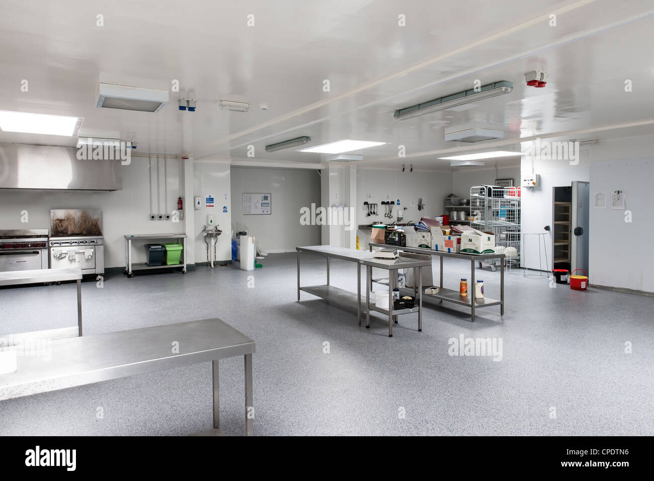 Empty Food Factory, Ireland Stock Photo - Alamy