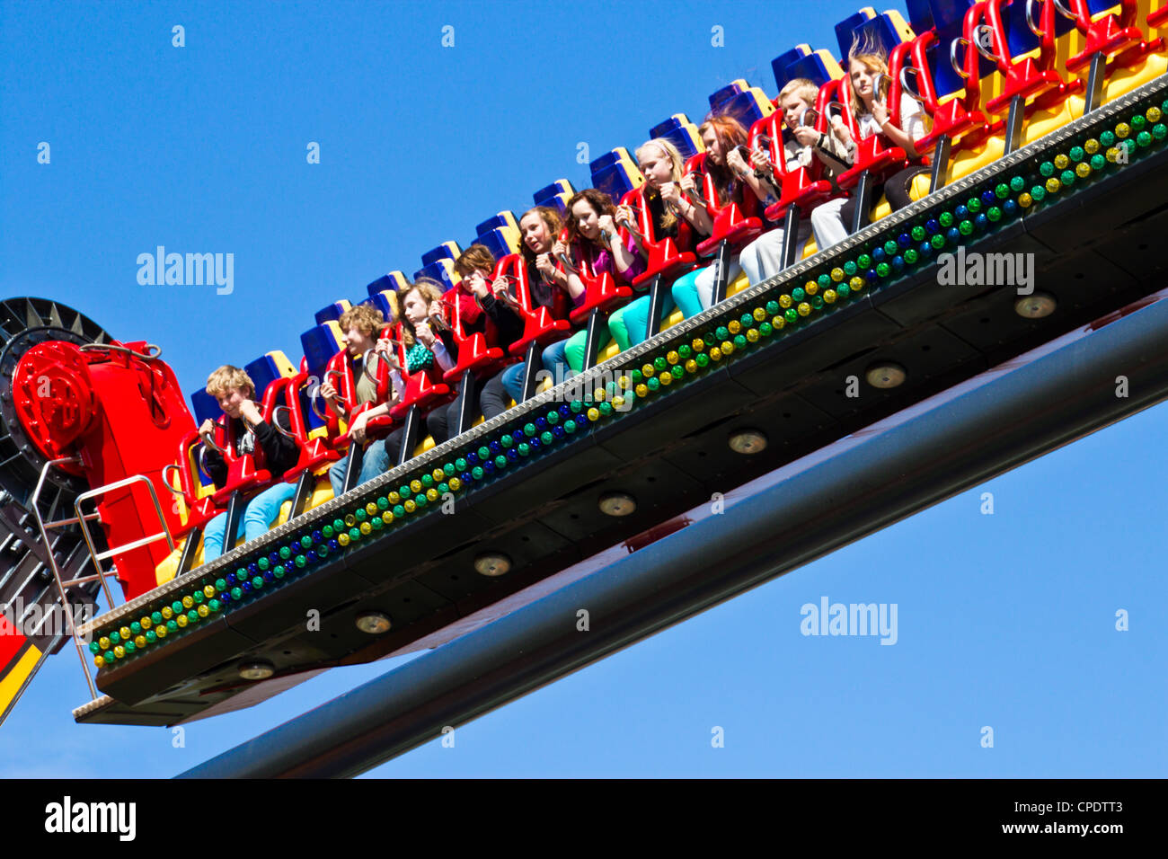 amusement park equipment Stock Photo - Alamy