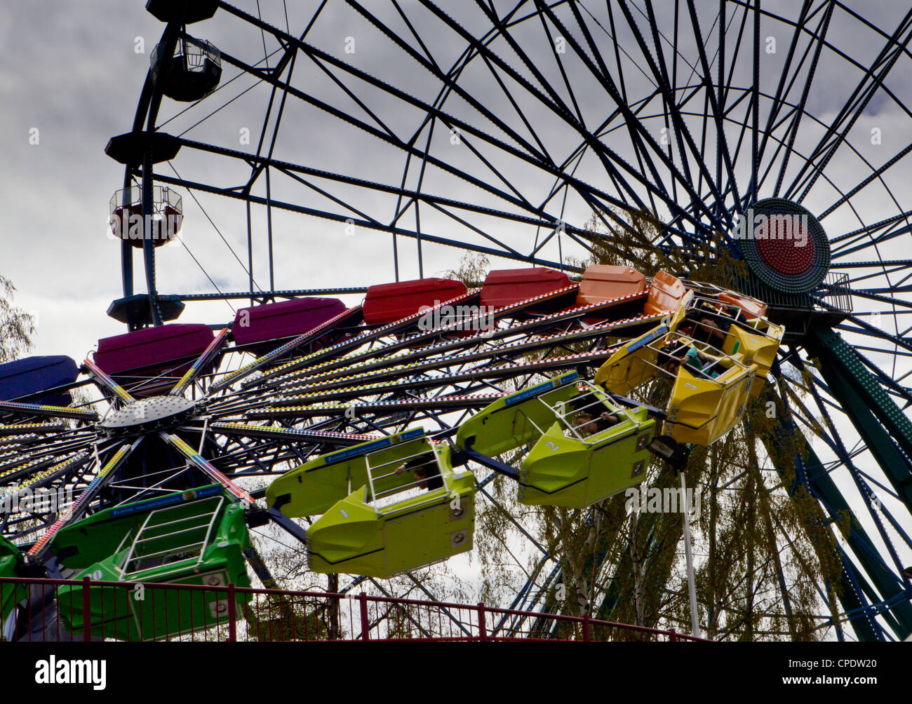 amusement park equipment Stock Photo - Alamy