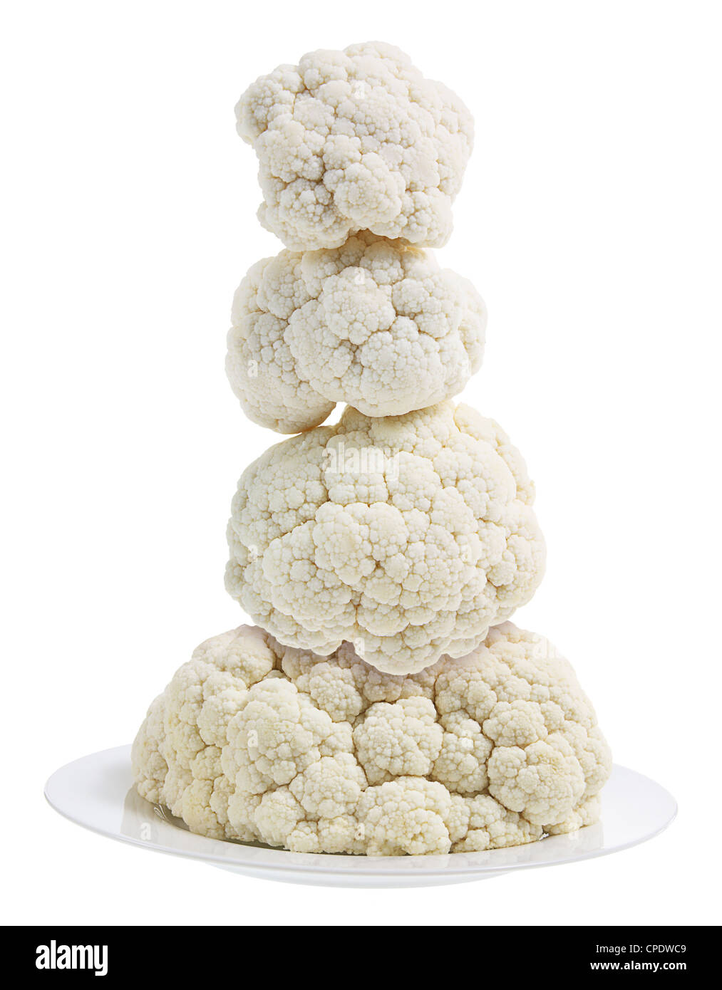 Stack of cauliflower hi-res stock photography and images - Alamy