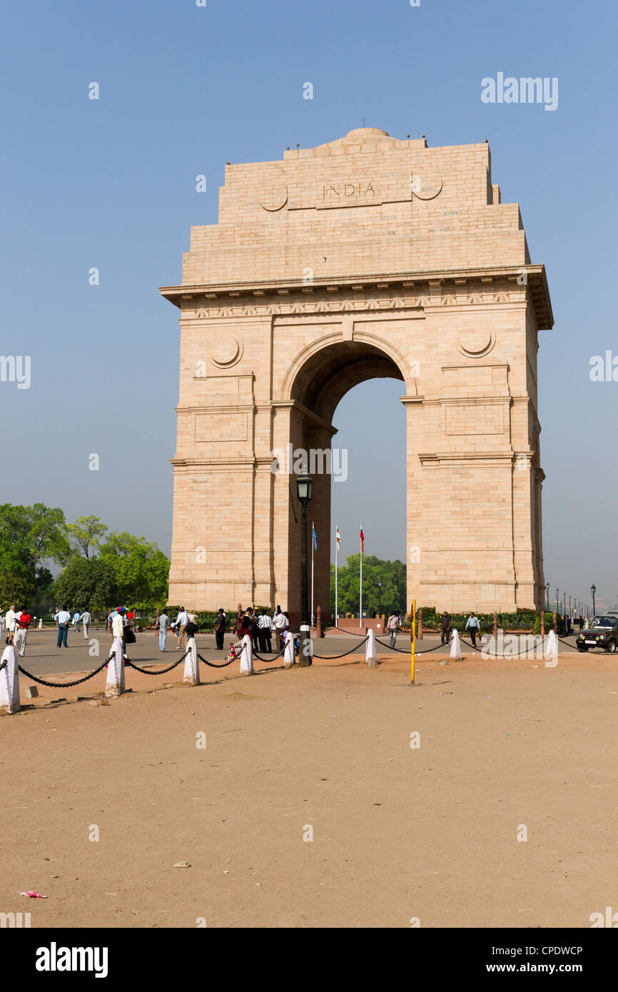 India gate sir edwin lutyens hi-res stock photography and images - Alamy