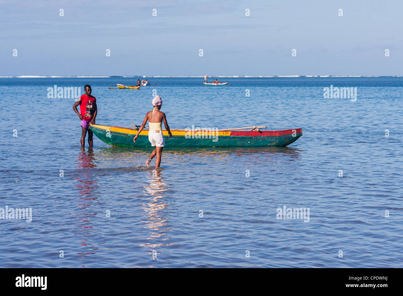 The beach of Foulpointe, eastern Madagascar Stock Photo - Alamy